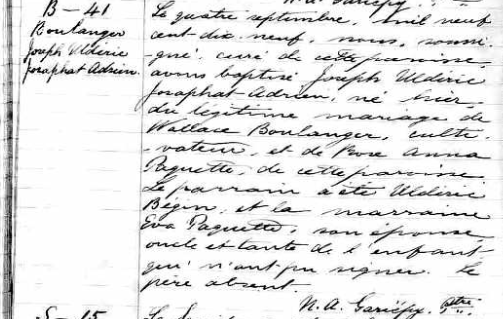 Les sept enfants de Georges Boulanger et de Délia Pratte – Wellesse ...